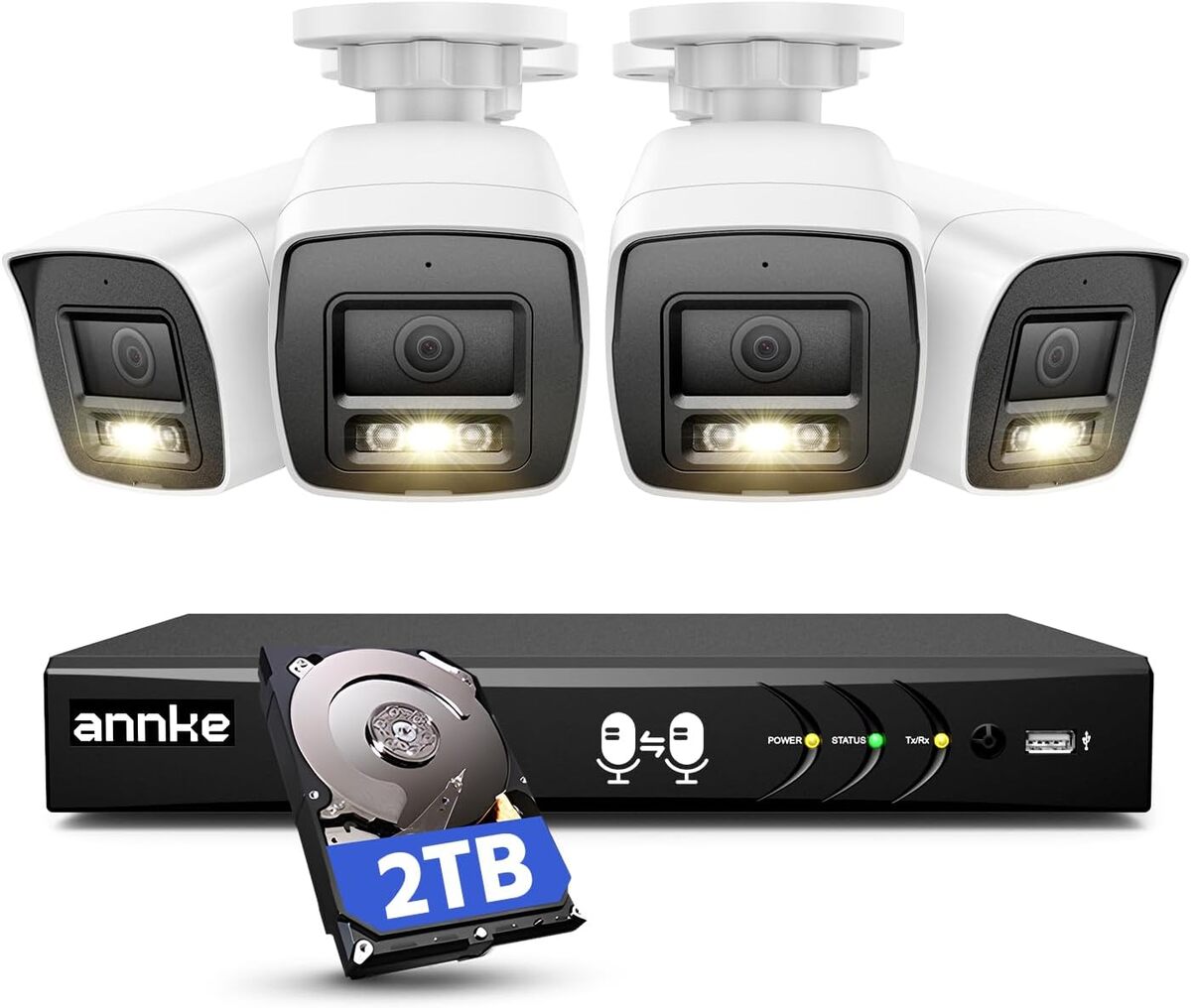 Test du système de caméras de sécurité ANNKE 2MP 1080P