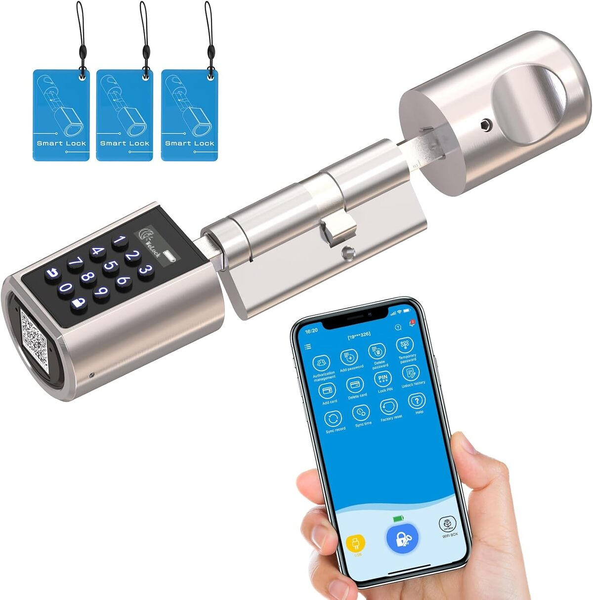 Test de la serrure connectée Ruilon : sécurité et contrôle à portée de main